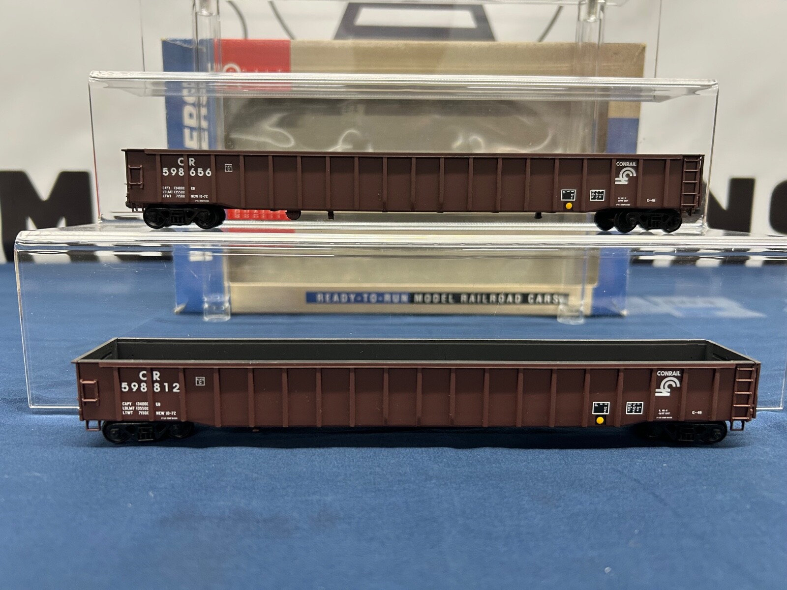 Walthers HO Conrail 65’ Mill Gondola Car 2-Pack 932-23278 | eBay