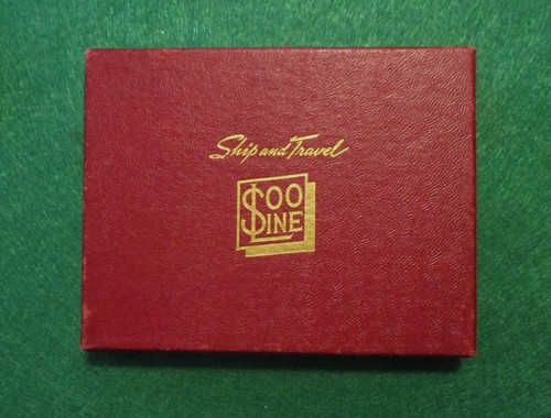 Vintage Soo Line Logo Railroad Playing Card Set Brown & Bigelow 1 ...