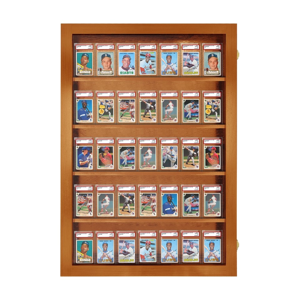 PENNZONI Sports Card Display Case, Holds 30 PSA Graded Sports Cards | eBay