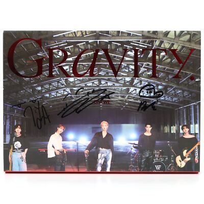 Onewe - Gravity 3 Members Signed Autographed CD Album Promo 2023 | eBay