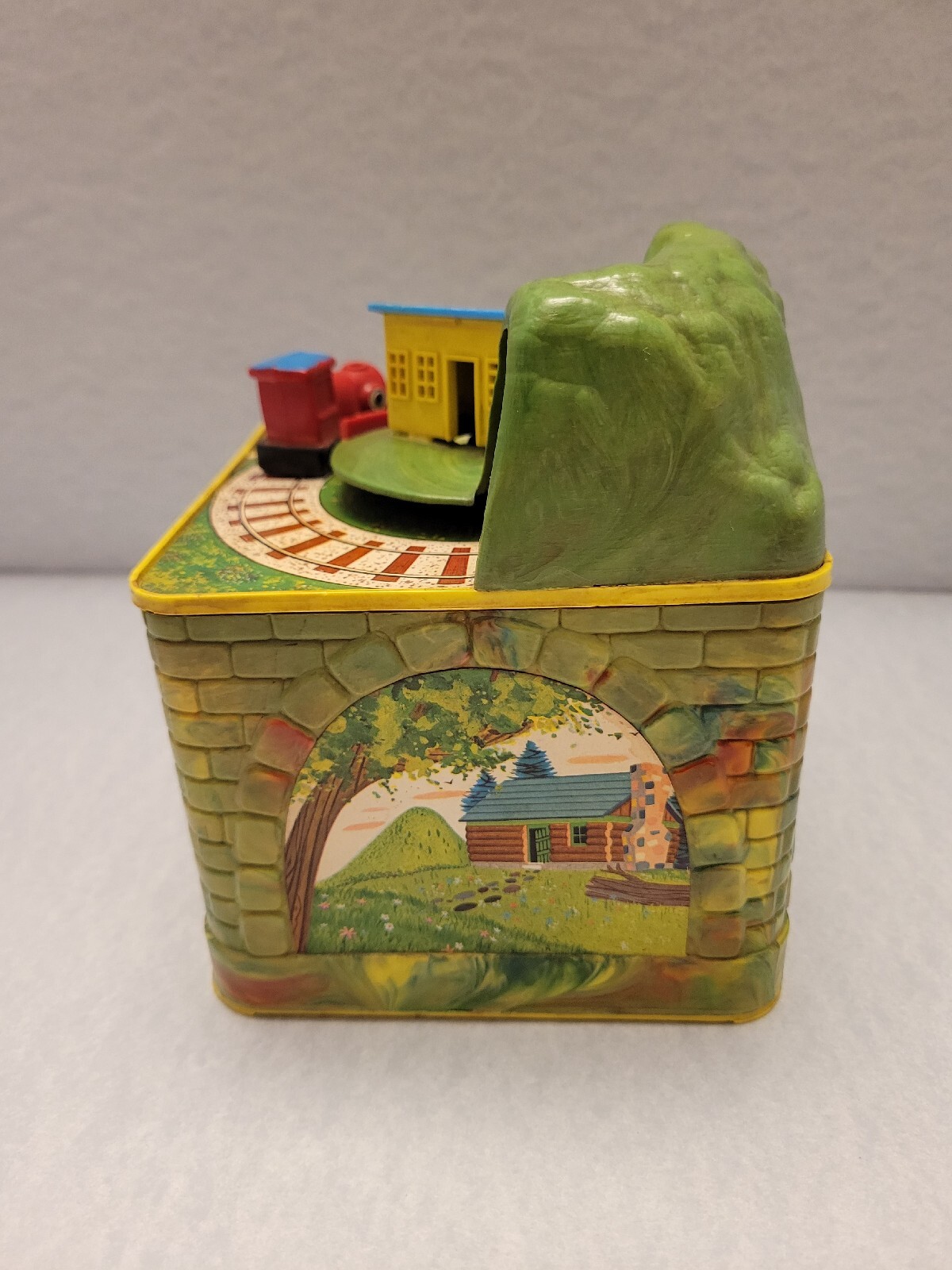 Vintage Cragstan Tippy Toy Train Spinning Toy Locomotive (Damage) | eBay