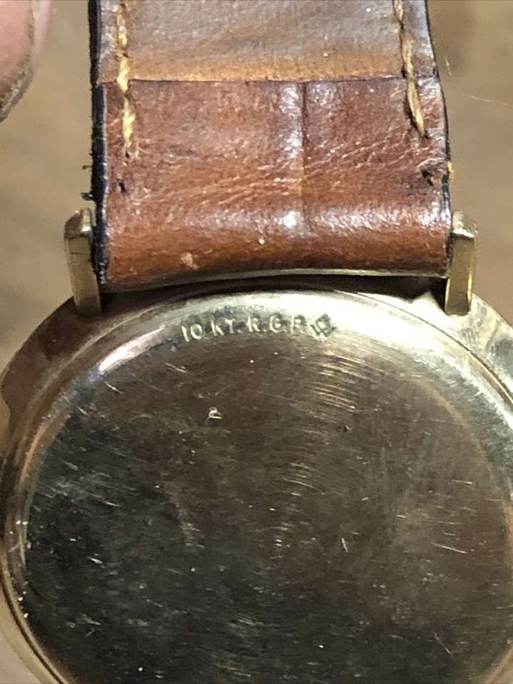 Vintage 10K GOLD RGP Hamilton Thin o Matic Watch | eBay