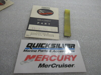 Z27 Mercury Quicksilver 15-33195 Shim .020 OEM New Factory Boat Parts ...