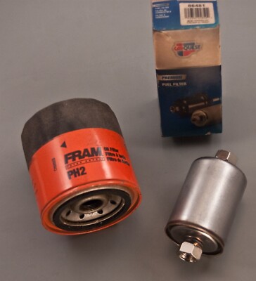 FRAM Extra Guard PH2 Oil Filter & CARQUEST 86481 Premium Fuel Gas ...