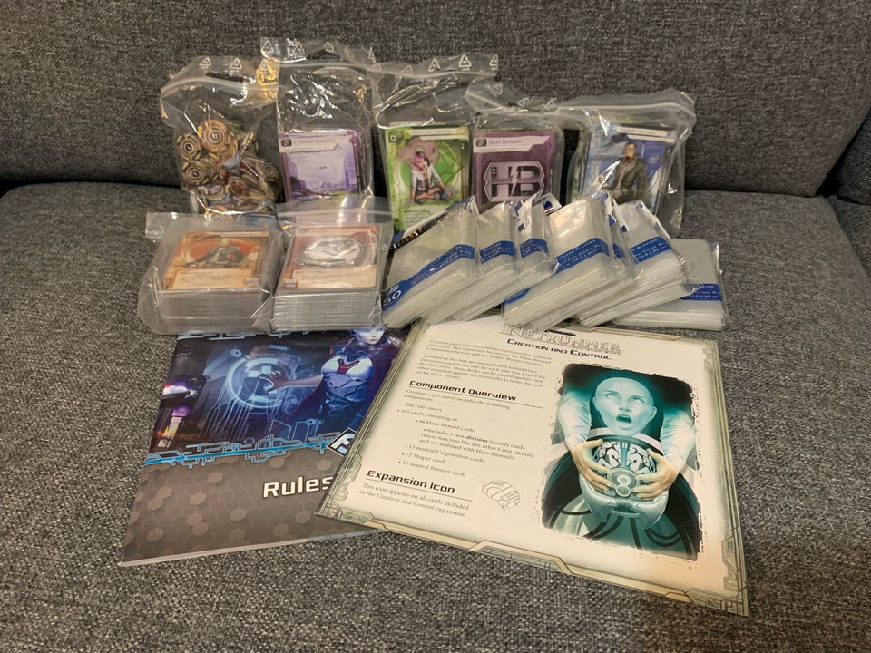 Android: Netrunner Core + Creation and Control Expansion | eBay
