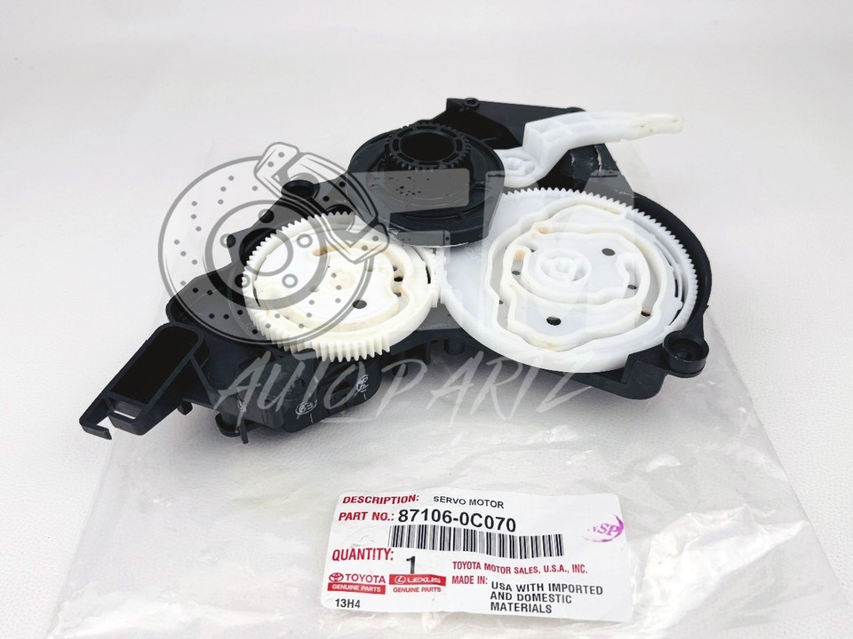 OEM Damper Servo 87106-0C070 Toyota Tundra CrewMax A/C Heater 2007–2021 ...