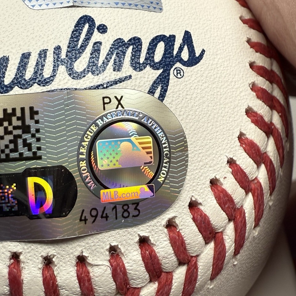 Cal Raleigh Seattle Mariners Signed Baseball Fanatics and MLB ...