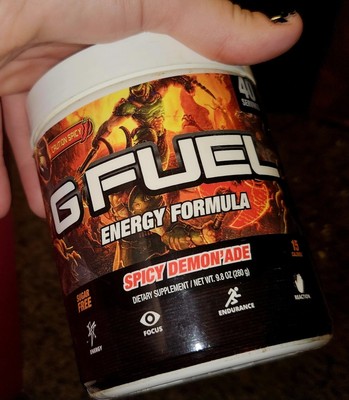 GFuel Opened Tub-expired Spicy Demonade Flavor | eBay