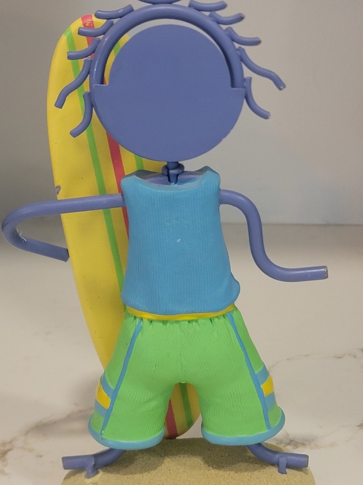 Just Kidding Surfer Scott Jennifer Tribo Bright Yellow Surfboard 8 ...