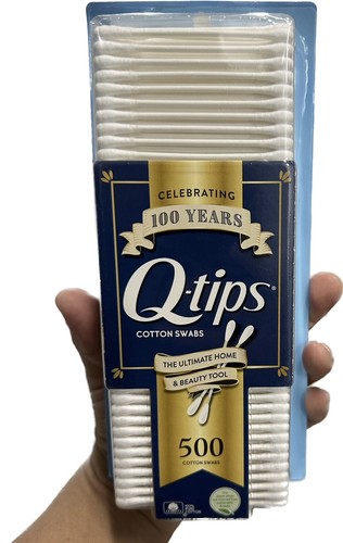 Q Tips Cotton Swabs 500 count 2 Pack | eBay
