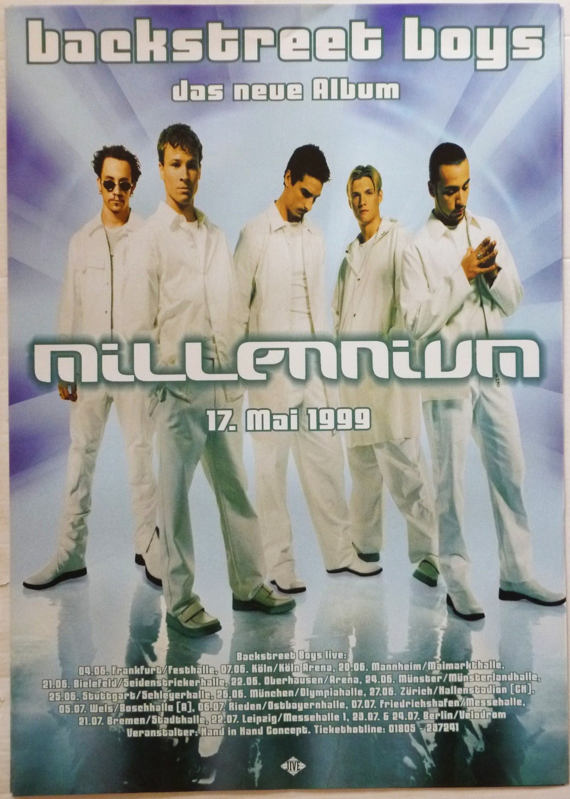 Backstreet Boys Concert Poster