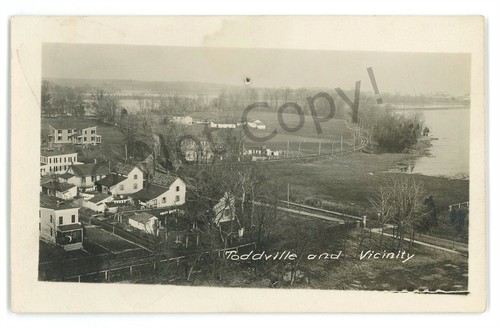 RPPC Aerial TODDVILLE Unknown location Real Photo Postcard | eBay