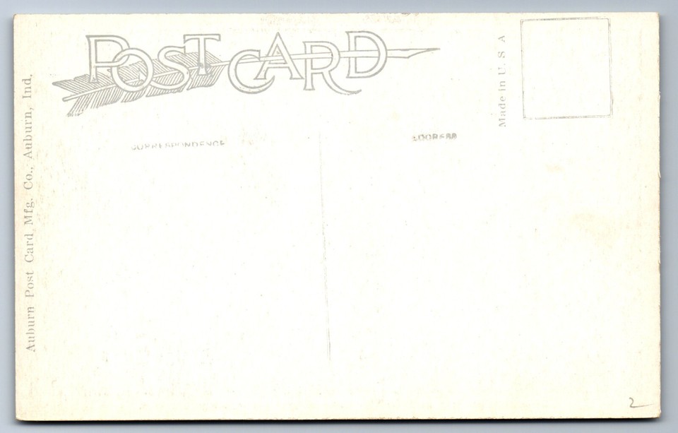 C.1915 ANGOLA, IN INDIANA LAKE GAGE CLIPPER LANDING & DRIVE HORSES ...