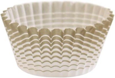 Gold Stripe Paper Baking Cups – Large, Disposable, Grease-Proof Liners ...