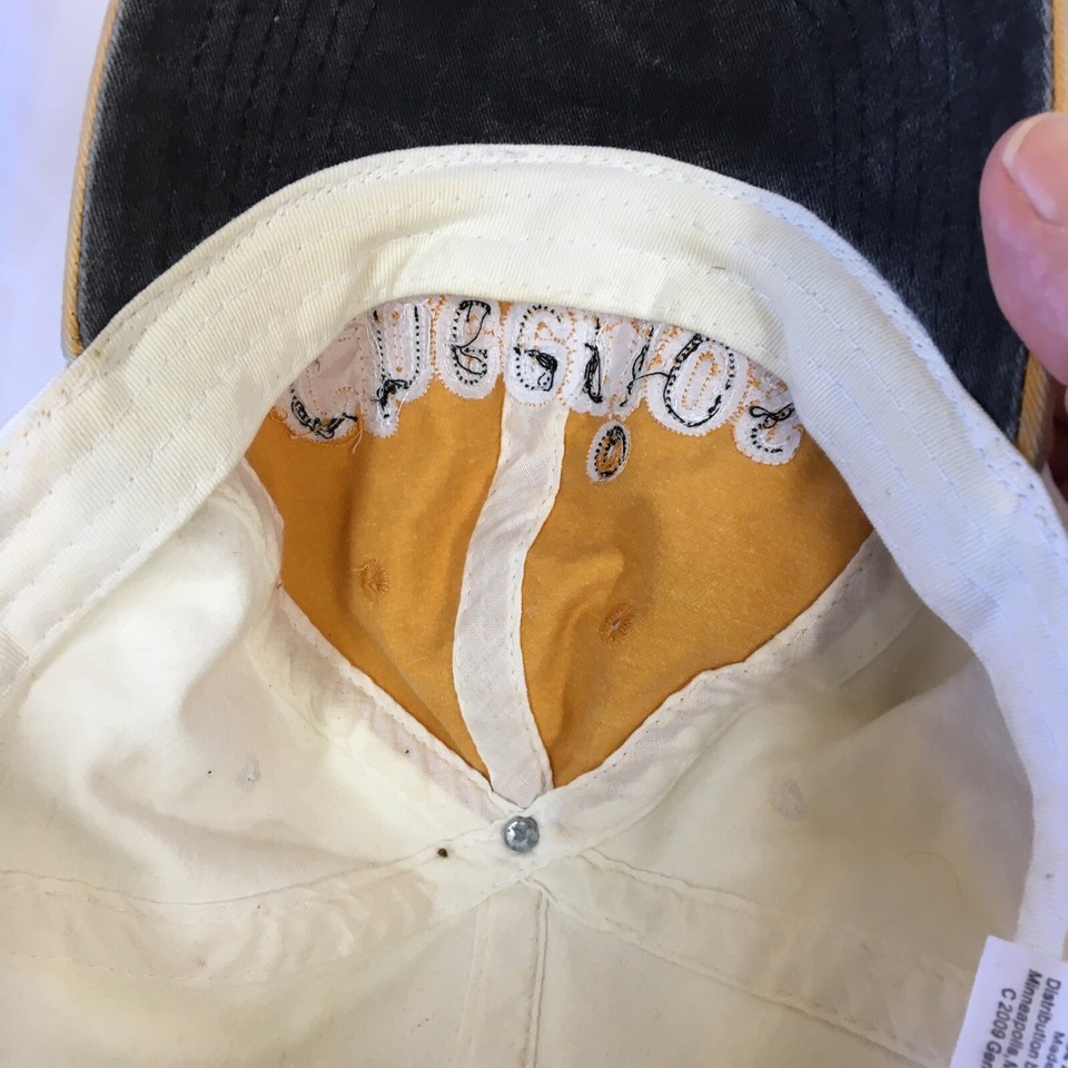 Trucker Hat Baseball Cap HOOK AND LOOP “CHEERIOS” Very Light Stain On ...