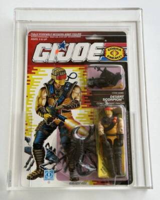 G.I. Joe Desert Scorpion Series 10 CAS 85 Not AFA MOC Hasbro 1991 | eBay
