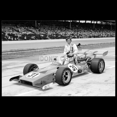 Photo A.036687 JOHN MAHLER MCLAREN-OFFENHAUSER 1972 INDY 500 RACE | eBay