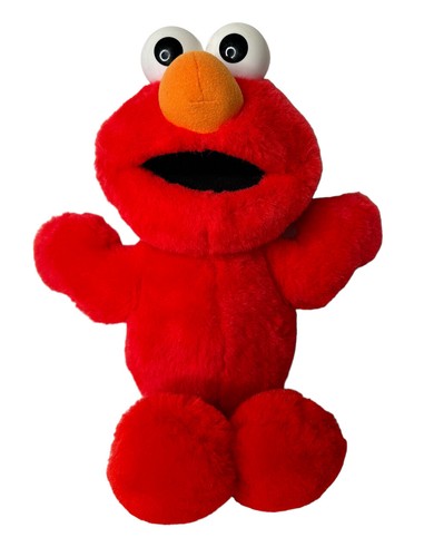 VINTAGE 1997 TYCO Sesame Street Tickle Me Elmo Original Plush Toy 32715 ...