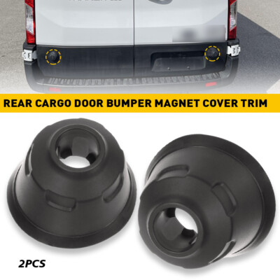 2x Rear Cargo Door Stop Bumper Magnet Cover for Ford Transit 150 250 ...