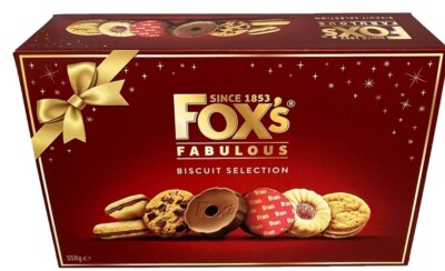 Fox's Fabulously Biscuit Selection 550g 9 Varieties of biscuits fathers ...