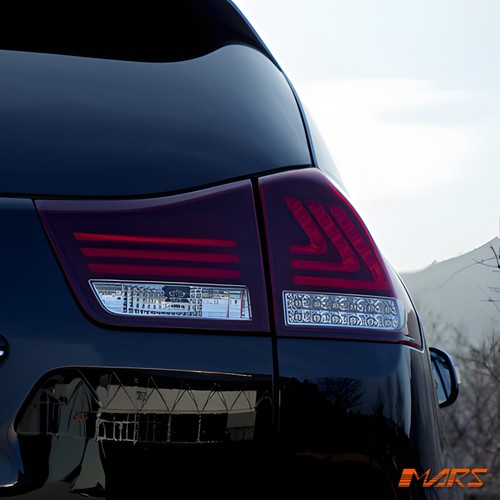 Clear Red LED Bar Tail lights Sequential Indicators for Lexus RX330 ...