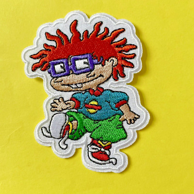 RETRO RUGRATS CHILDREN CHARACTER CHUCKIE EMBROIDERED APPLIQUÉ PATCH SEW ...
