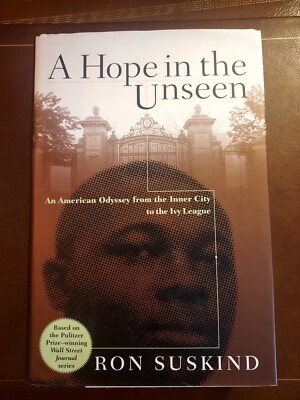 A Hope in the Unseen / Ron Suskind, 1st Edition, SIGNED | eBay