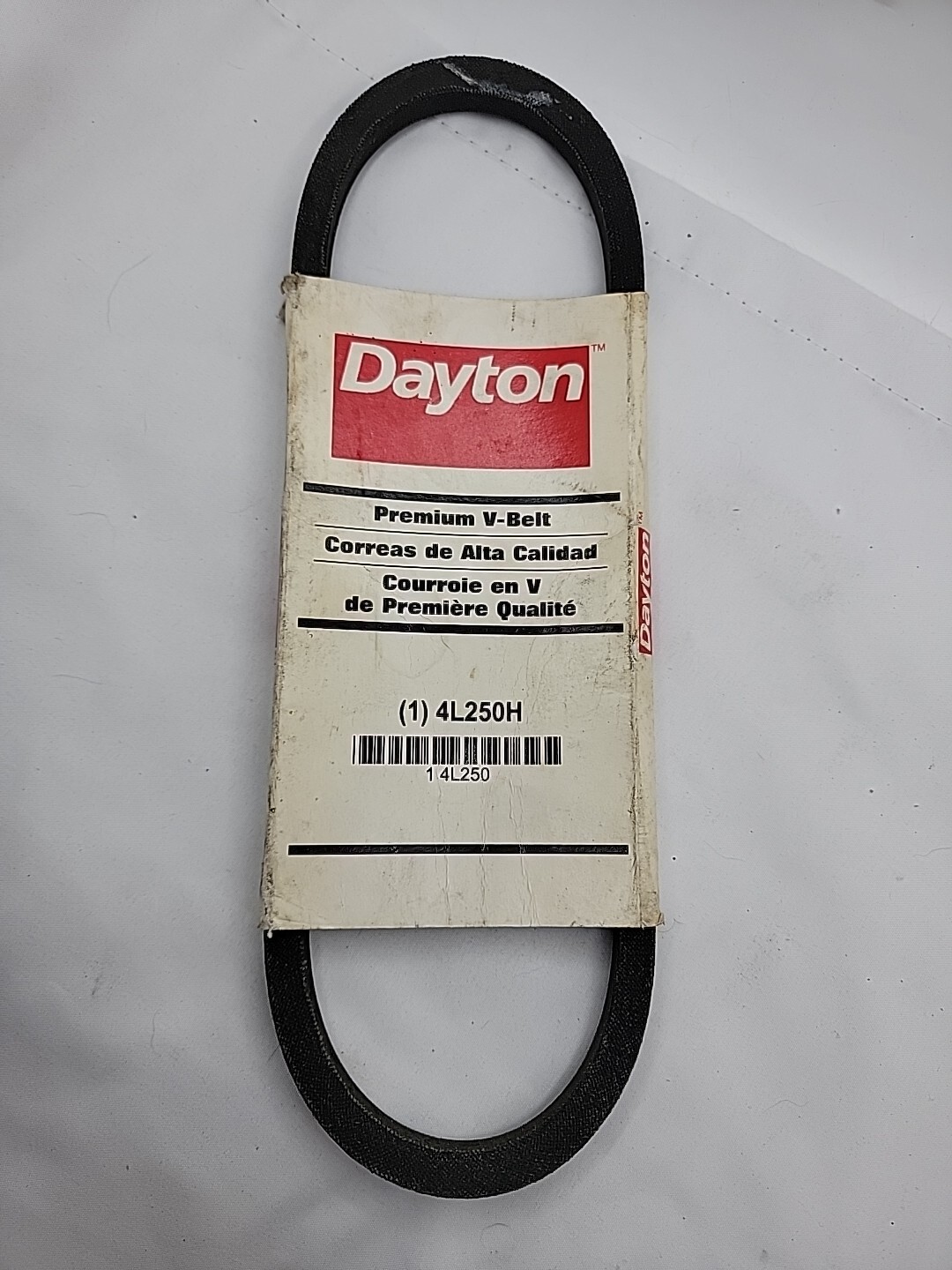 NEW Premium Dayton Drive V-belt 4L250H 4L250 25" x 1/2" x 5/16" 25x0.5x ...