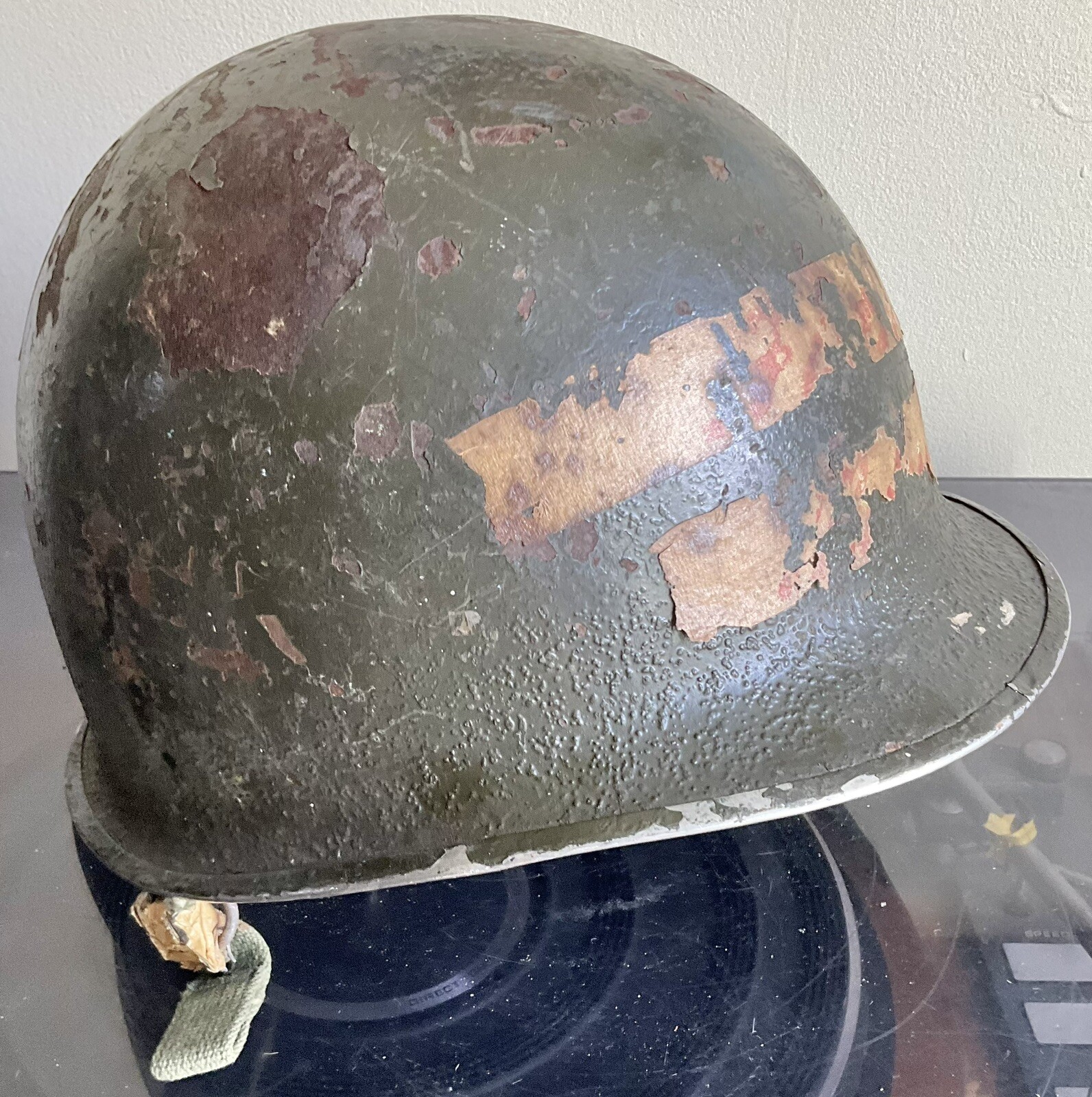 WW2 US Army M1 Helmet Shell Front seam and swivel bale | eBay