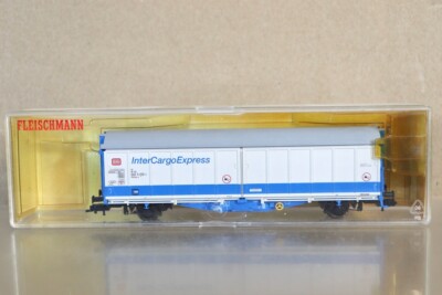 Fleischmann 5370 K DB Intercargo Express Coulissant Porte Goods Wagon ...