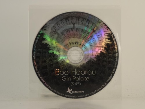 BOO HOORAY GIN PALACE (H1) 1 Track Promo CD Single also Plastic Sleeve ...