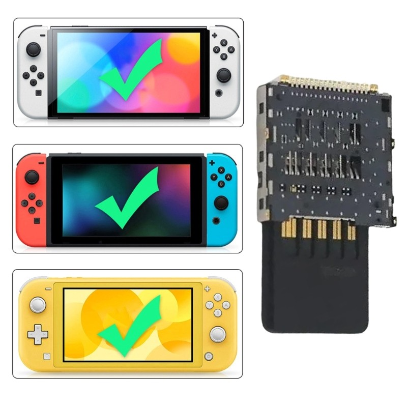 Replacement Slot Sockets for Console Game Card Cartridge Reader Slot ...