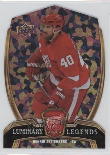 2015-16 Upper Deck GTS Overtime - Luminary Legends Henrik Zetterberg # ...