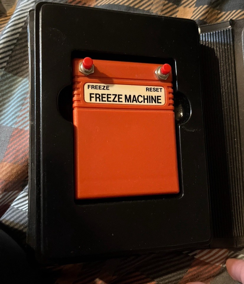 Commodore 64 Freeze Machine Back Up Device Freeze Frame MkV Lazer MkII ...