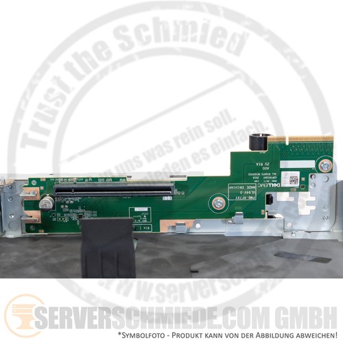 Dell Riser 1 - 1x x16 PCIe 4.0 R1A full profile incl. cage R750 R7525 ...