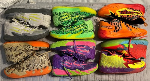 Lamelo Ball MB Scoot Zero Cheetos Puma Lot Of 6 Pairs Size 11 Men’s ...