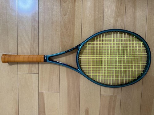Wilson Blade 100 V9 Tennis Racket with Leather Grip, Soft Case, Used | eBay