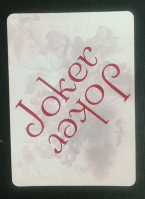 Masterpiece Playing Card Botanical Grapes (A) Joker (B) | eBay
