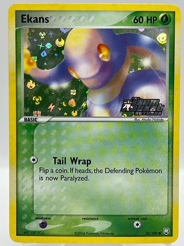 Ekans 55/109 EX Team Rocket Returns Reverse Holo Stamped Pokemon TCG ...