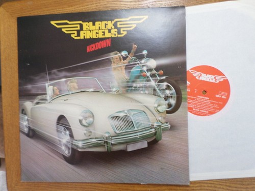 UK GULL LP RECORD/BLACK ANGELS/KICKDOWN/ NR MINT VINYL/ 1984 METAL | eBay
