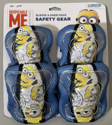 Illumination Entertainment Despicable Me Kids Elbow & Knee Pads Safety ...