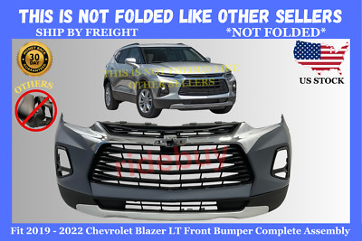 Fit 2019 - 2022 Chevy Blazer LT Front Bumper Complete Assembly G1016109 ...