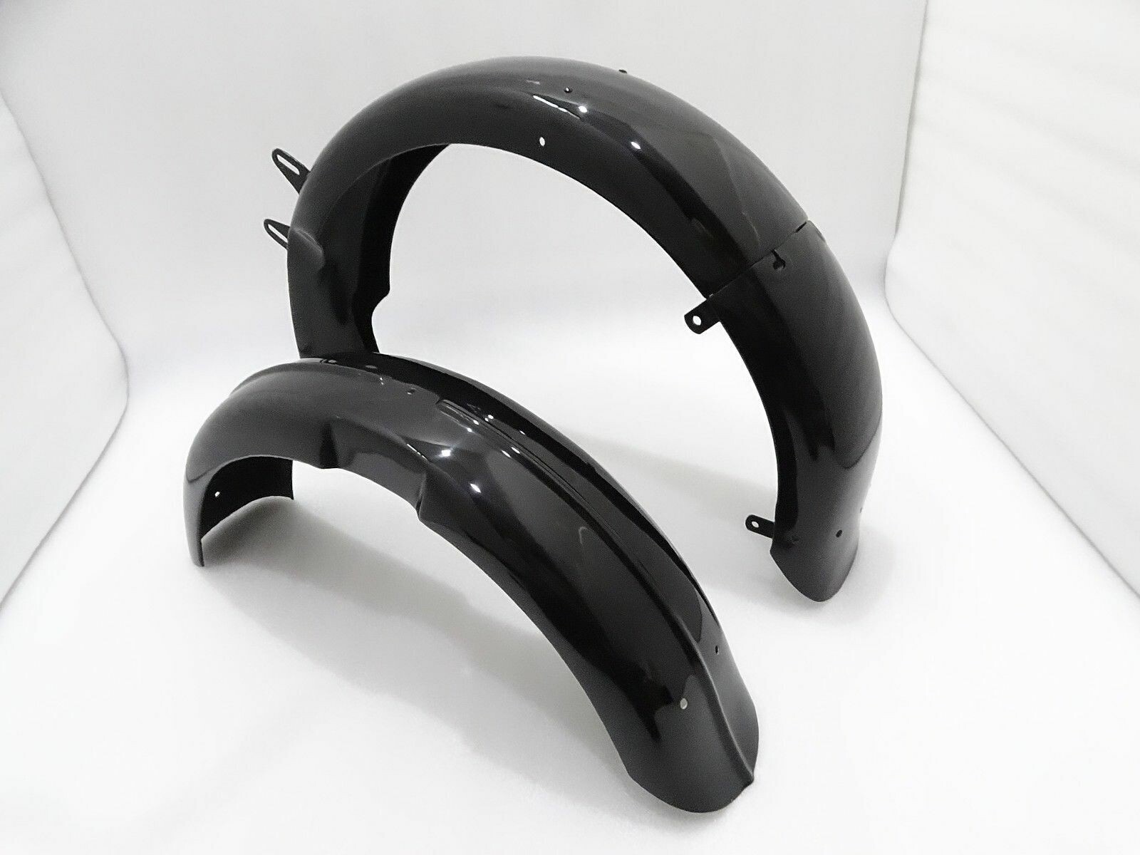 Fit For BSA M20 Front And Rear Black Painted Mudguard Set With Complete ...