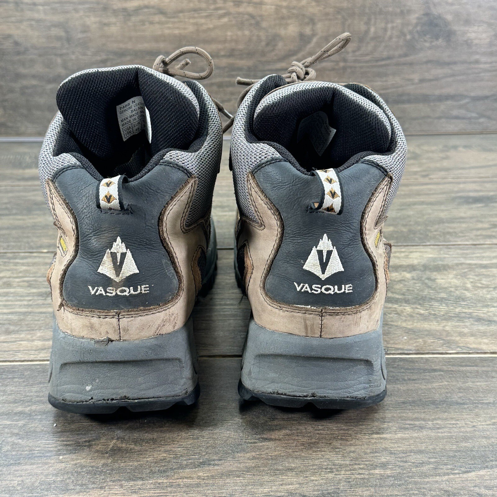 Vasque Breeze Boots Mens 14 N Brown 7466 Gore-Tex Trail Hiking Outdoor ...