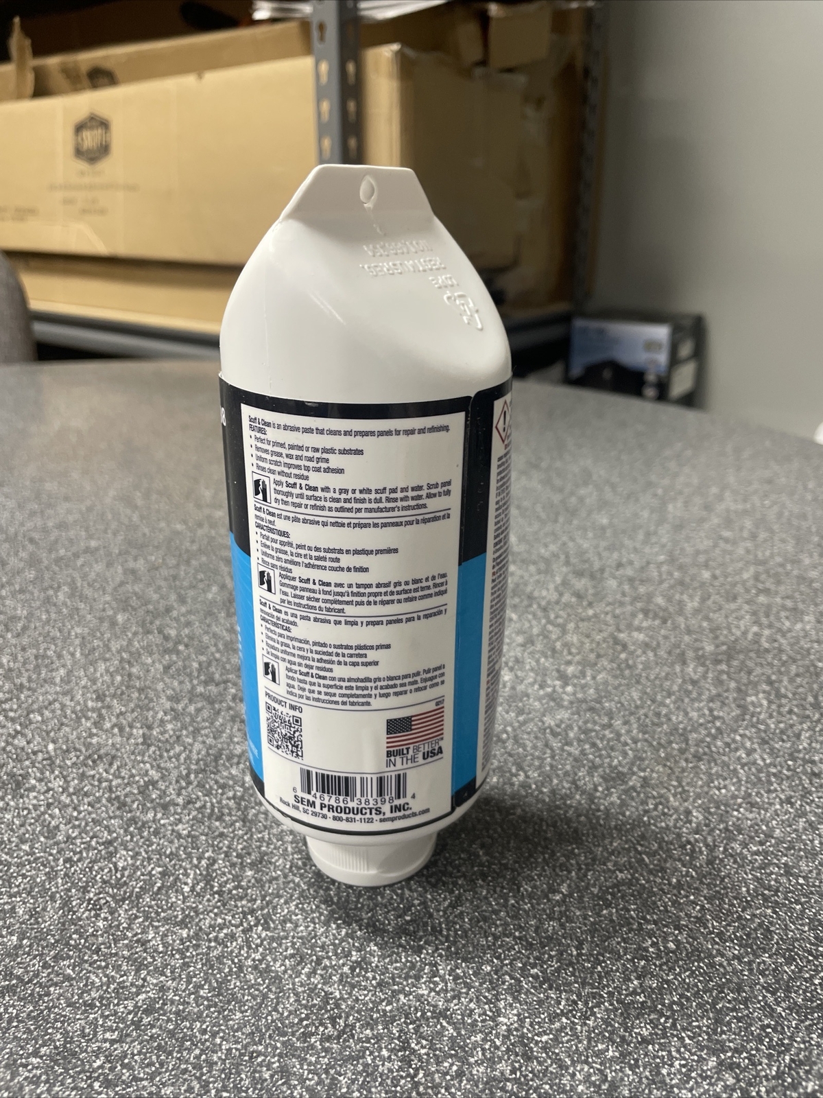 SEM 38398, Scuff & Clean Sanding Paste 21oz Sealed NEW | eBay