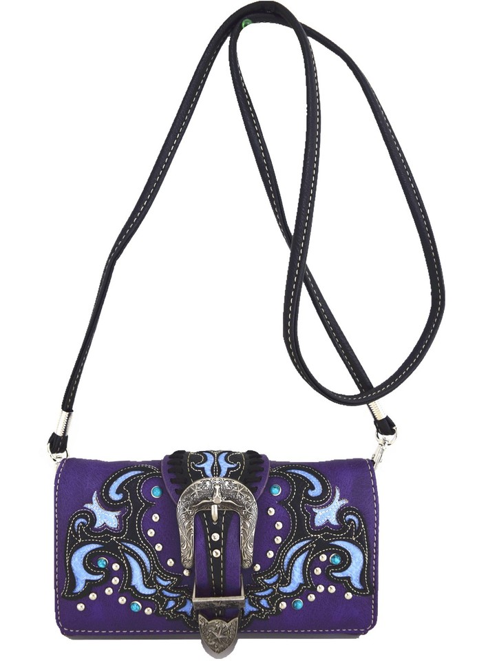 Western Buckle Country Handbags Concealed Purses Women Shoulder Bags ...