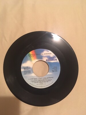 Waylon Jennings My Rough & Rowdy Days / A Love Song 45 Vinyl | eBay
