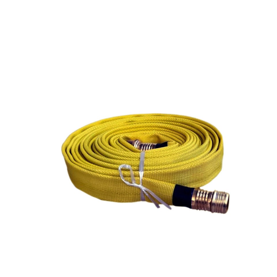 Forestry Grade Lay Flat Fire Hose with Garden Thread, YELLOW, WHITE 250 ...