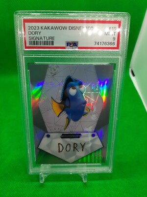 2023 Kakawow Phantom Disney 100 Years Dory Signature Auto /100 PSA 9 ...