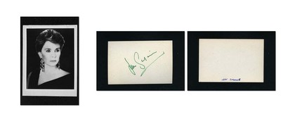 Jean Simmons - Signed Autograph and Headshot Photo set - Dark Shadows ...